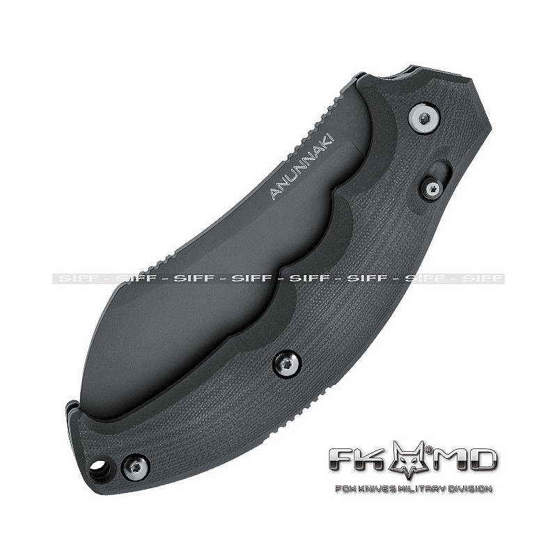FKMD FOX Anunnaki coltello chiudibile - G10 black - SIFF Maniago